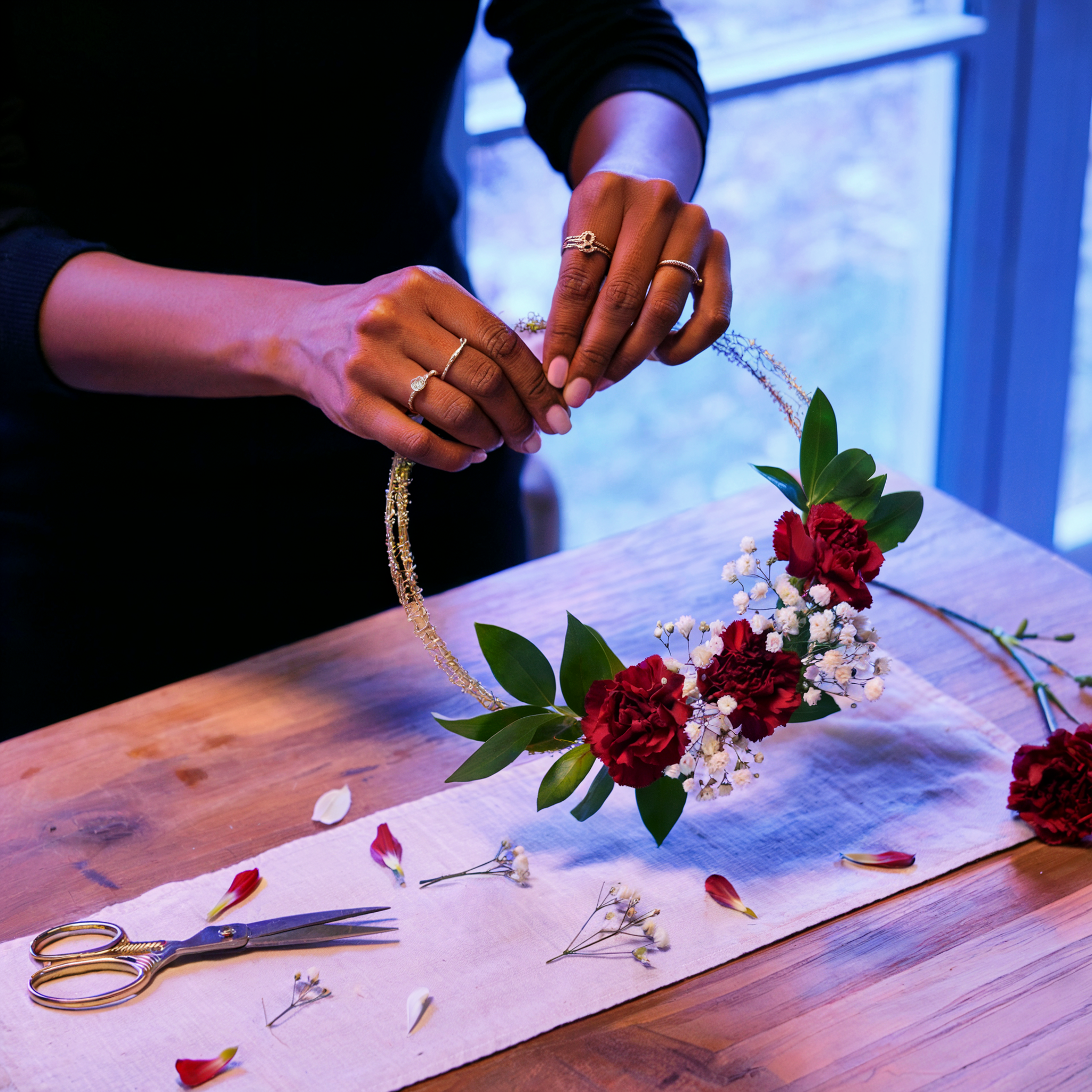 Easy DIY Flower Wreath: Step-by-Step Guide – Ms. Coco Creates